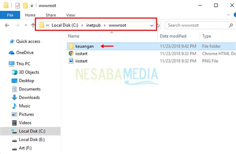 Cara Membuat Web Server Di Windows Local Offline Nesabamedia
