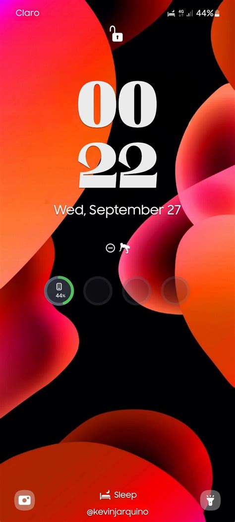 Widgets In Lockscreen R Oneui