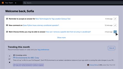 Guide To Making The Most Of The New Stack Overflow For Teams Homepage Stack Overflow