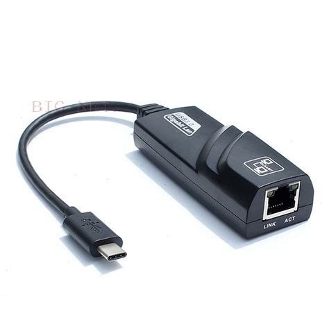 Jual Type C Usb C To Lan Rj Converter Adapter Type C Ethernet Adapter Shopee Indonesia