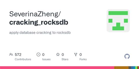 Github Severinazhengcrackingrocksdb Apply Database Cracking To Rocksdb