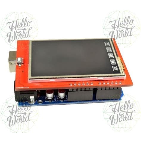Pantalla Touch TFT 2 4 Shield Para Arduino Uno Hello World Electronics