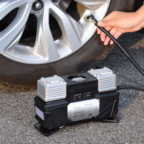 12v 180w 더블 실린더 고압 자동차 공기 펌프 전기 디지털 팽창기 펌프 타이어 팽창기 압축기 자동 타이어 공기 펌프공기주입 펌프 Aliexpress