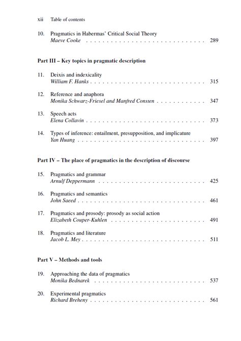 PDF Foundations Of Pragmatics Handbooks Of Pragmatics Wolfram Bublitz Andreas H Jucker