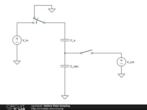 Bottom Plate Sampling Circuitlab