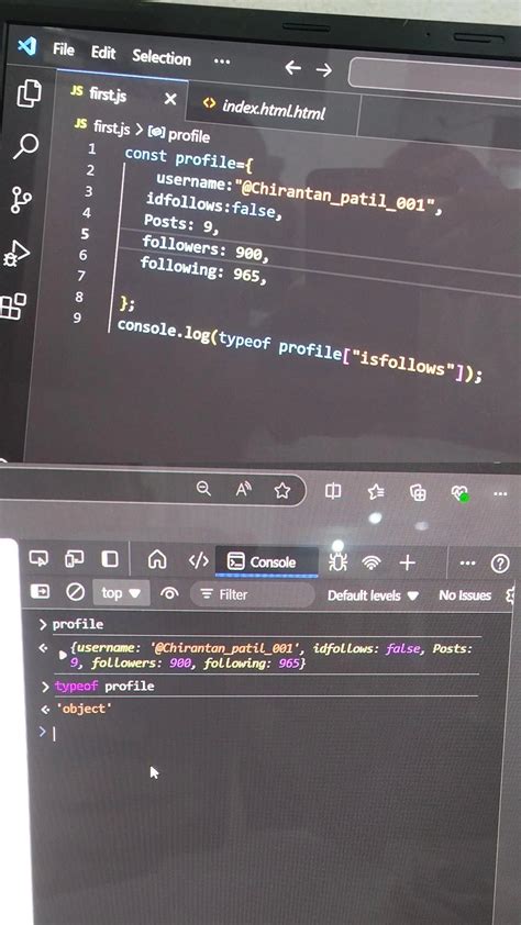 Day 1 Of Javascript Variables Rules And Data Chirantan Patil Posted On The Topic Linkedin