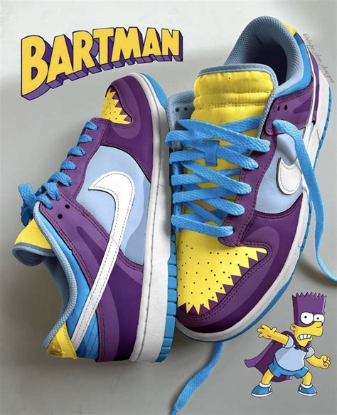 Nice Kicks On Twitter The Simpsons Bartman” Dunk Low Concepts 😈💫