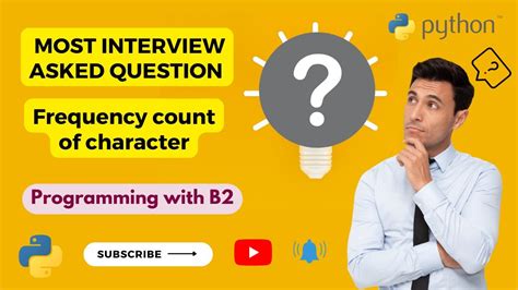 Counter In Python Frequency Count Of Character Most Interviews