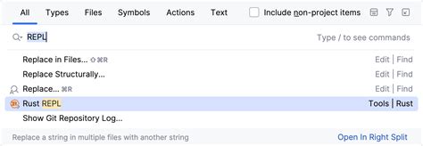 Rust Repl Console Rustrover Documentation