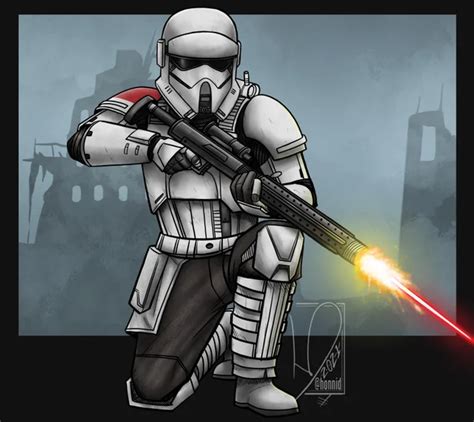 “imperial Clone Commando” Designed By Darth Ir0n Art By Honnid