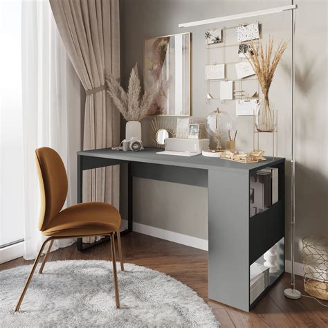 Письменный стол Кассия 1 4 Серый купить в Москве — цена от производителя 14 481 ₽ в магазине