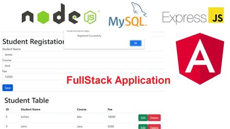 Nodejs Angular With Mysql Crud Application Tutusfunny