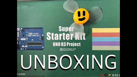 Elegoo Arduino Starter Kit Unboxing YouTube