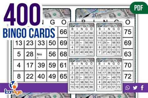 Bingo Money Card Graphic By Francisco Garcia · Creative Fabrica