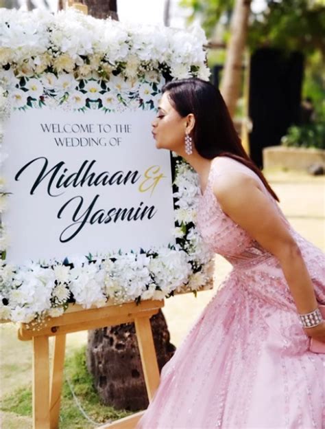 Shwetas Bright Yellow Look For The Haldi Function