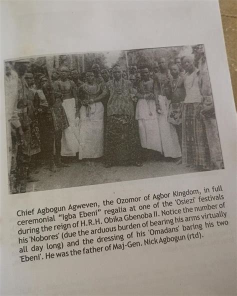 History Of Agbor Tradition Agbornigidi Association