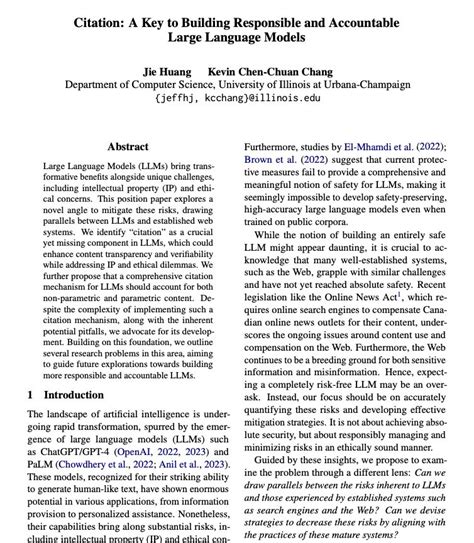 Jie Huang On Linkedin Largelanguagemodels Chatgpt Aisafety Trustworthyai