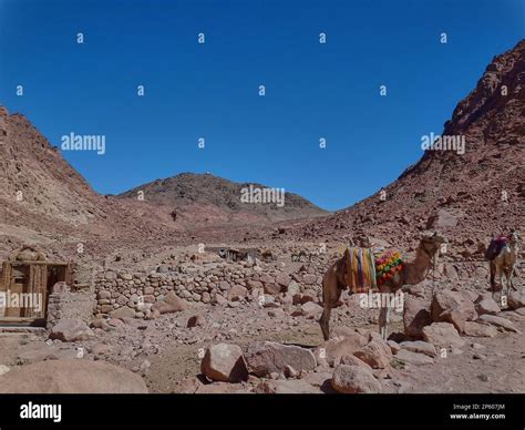 Mount Sinai On The Sinai Peninsula In Egypt Known To Be The Place
