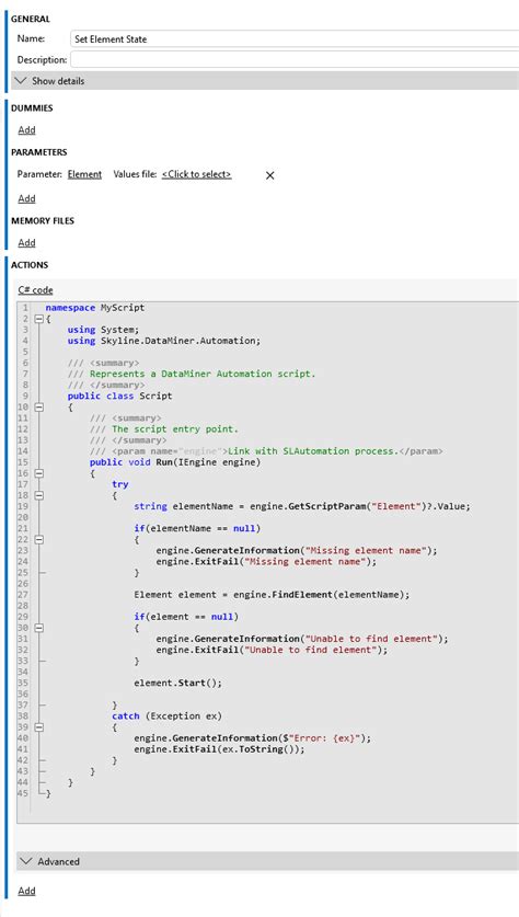 How To Set An Element State By Clicking On A Visio Button Dataminer Dojo