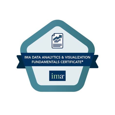 Excited To Share That Ive Earned The Ima Data Analytics And Visualization Fundamentals