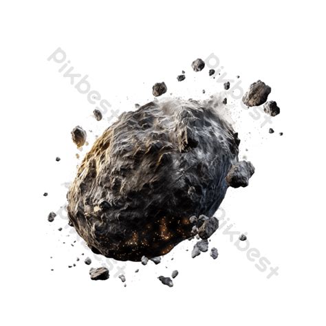 Asteroid In Space PNG Images PSD Free Download Pikbest