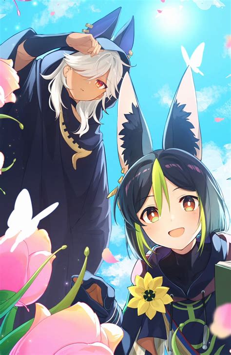 Tighnari And Cyno Genshin Impact Drawn By Snzisnr Danbooru