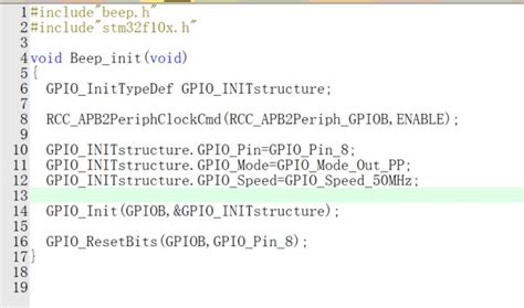 Stm32蜂鸣器代码 Stm32之蜂鸣器 Csdn博客