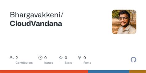 GitHub Bhargavakkeni CloudVandana