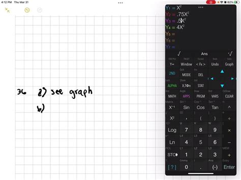 SOLVED GC Use A Graphing Calculator To Draw The Graphs In Numerade