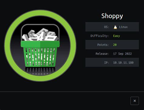 Walkthrough — Shoppy — Hackthebox By Subash99 Medium