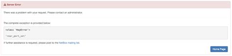 Key Error When Adding Front Panel Ports Issue Netbox Community Netbox Github