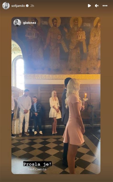 Krštenje Sofije Milošević