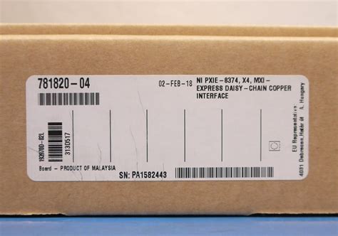 National Instruments Pxie 8374 Mxi Express X4 Expansion Module New