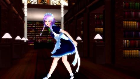Touhou Mmd Sakuya Girls Youtube