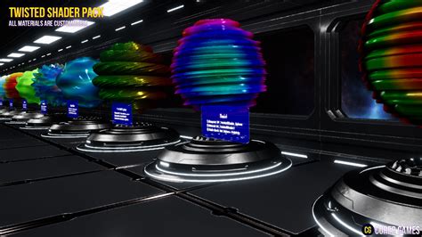 Twisted Shader Material Pack Asset Cloud