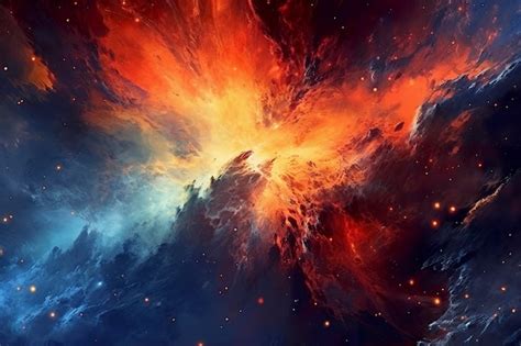Premium Ai Image Concept Of Nebula With Galaxies In Deep Space Cosmos Discovery Outer Space