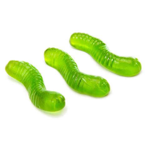 Gummy Inch Worms Watermelon 5lb Bag Bestcandyshop