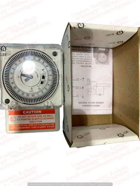Analog Time Switch Fm1 Qt Quartz Manual240vac Basedin Mounting16a