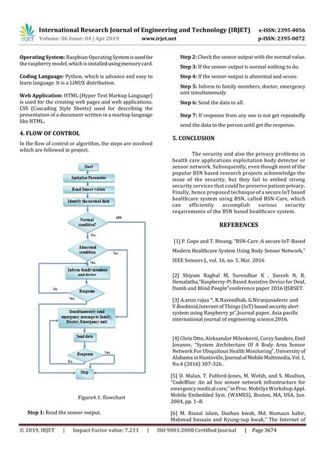 Irjet Body Sensor Network Using Raspberry Pi3 Iot Pdf