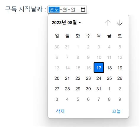 Vuejs Dayjs 날짜 제약 조건 Feat 이전 날짜 선택 불가 — 코딩구르르르