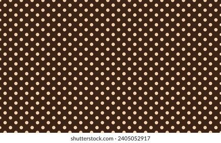 Abstract Seamless Pattern Brown Polka Dots Stock Vector Royalty Free 2405052917 Shutterstock