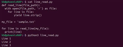 How To Read A File Line By Line In Python Phoenixnap Kb