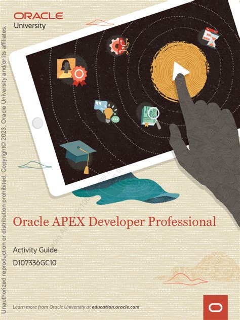 Oracle Apex Developer Professional Activity Guide D107336gc10 Pdf Databases Oracle Corporation