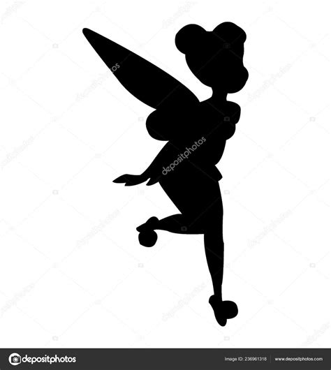 Tinkerbell Silhouette Printable Silhouette Tinkerbell At Getdrawings
