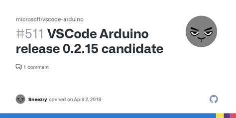 VSCode Arduino Release Candidate Issue Microsoft Vscode Arduino GitHub