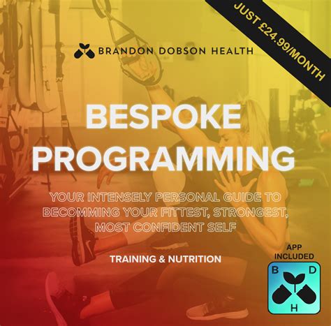 Bespoke Programming Package Tidal Wellness