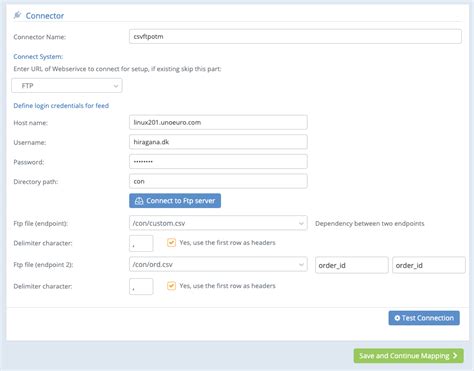 One To Many Csv Integration Via Ftp In Marketingplatform