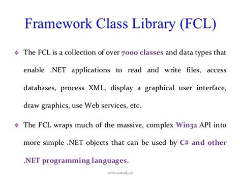Architecture Of Net Framework