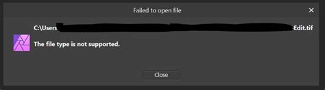 File Corruption Crash A Lot V1 Bugs Found On Windows Affinity Forum