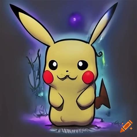 Chibi Pikachu Con I Baffi